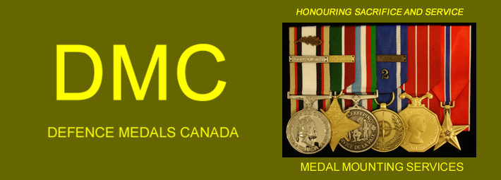 Partnership with CFB Edmonton Canex for Medal Mounting Services ...