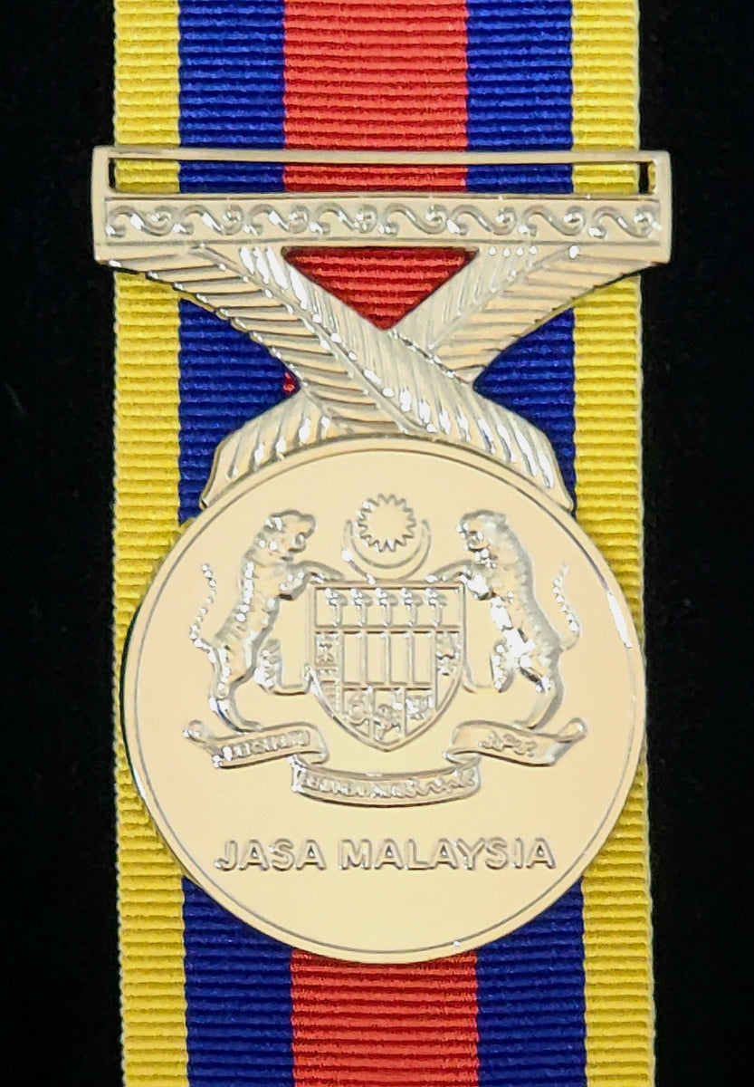 Malaysian Service Medal (Pingat Jasa Malaysia) – Defence Medals Canada