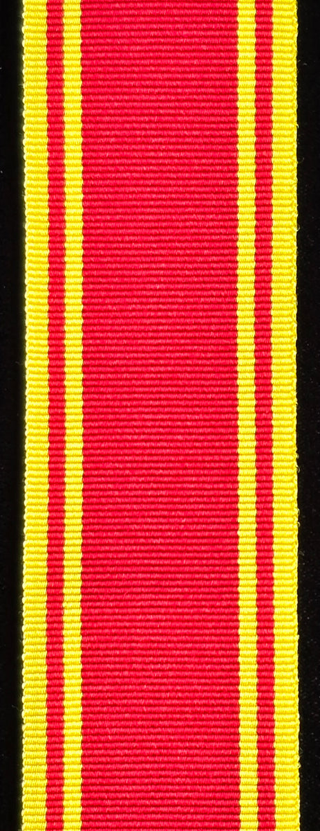 Ribbon, UK Fire and Rescue Service Long Service and Good Conduct Medal ...