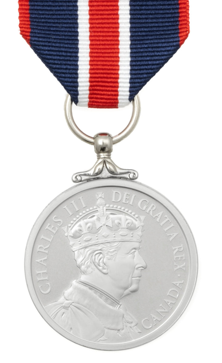 King Charles III Coronation Medal, Canada – Defence Medals Canada